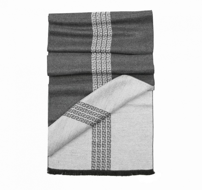 Pánsky šál ORSI šedý obojstranný | All4Men.sk