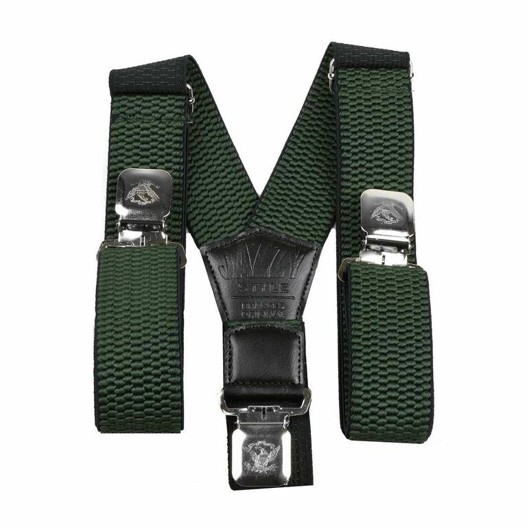 Traky športové unisex š. 4 cm zelená olivová | All4Men.sk
