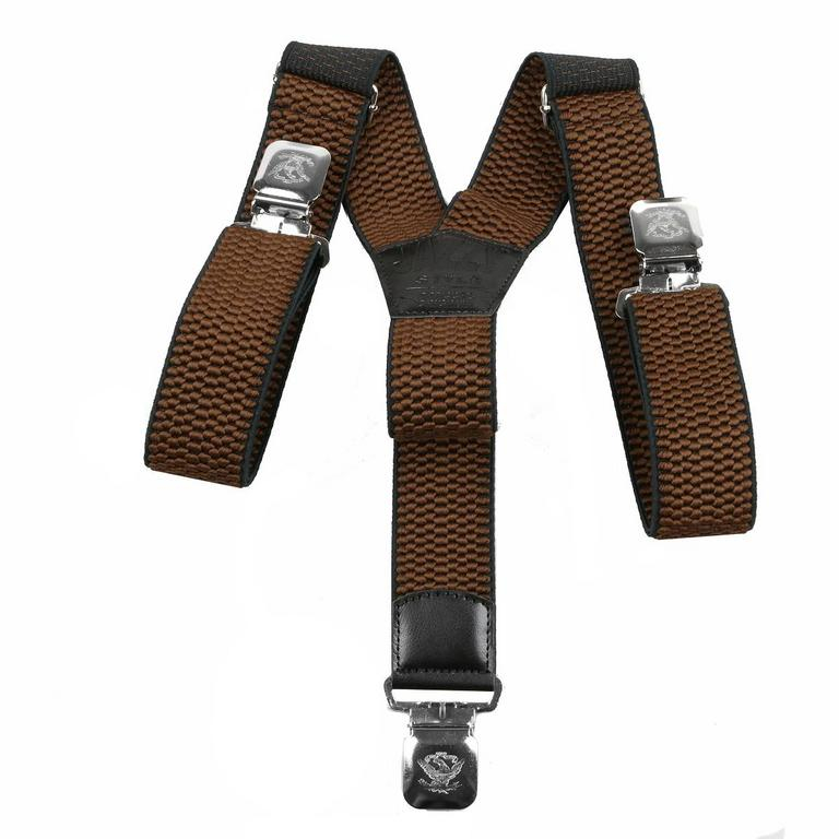 Traky športové unisex š. 4 cm hnedá čokoládová | All4Men.sk